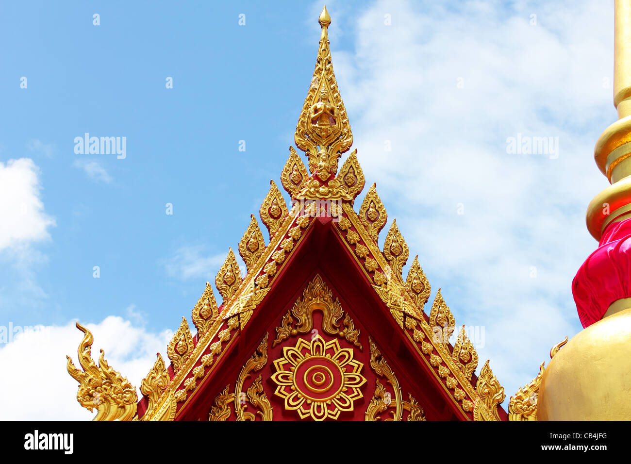 Wat Lak Si Buddhist temple close up, Bangkok, Thailand Stock Photo - Alamy