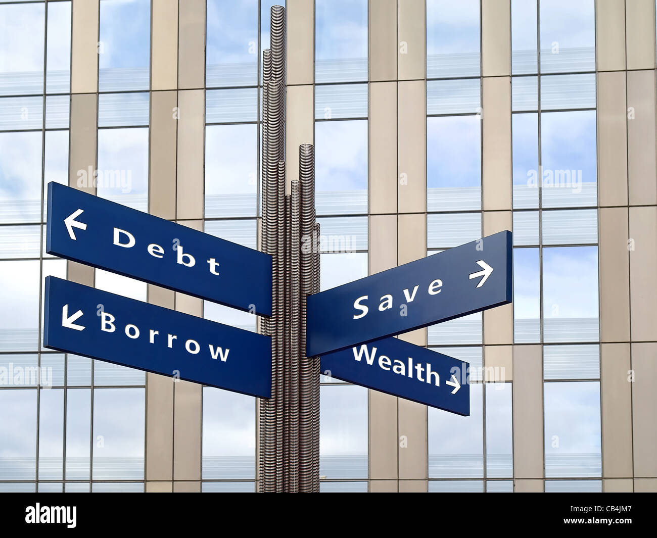 Advance direction signs hi-res stock photography and images - Alamy