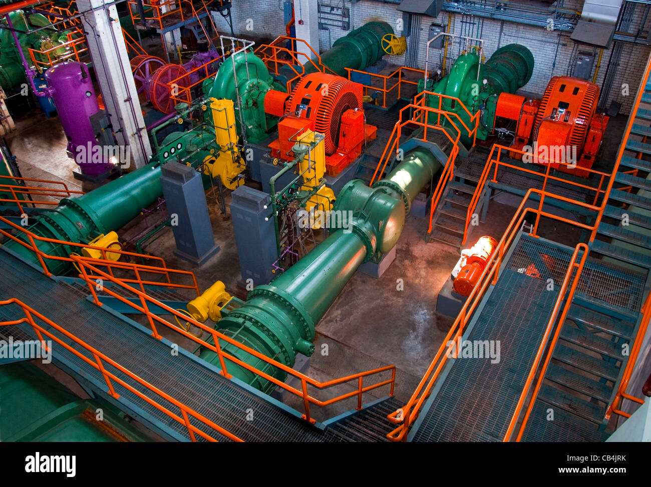 Water Treatment Machinery Stock Photo - Alamy