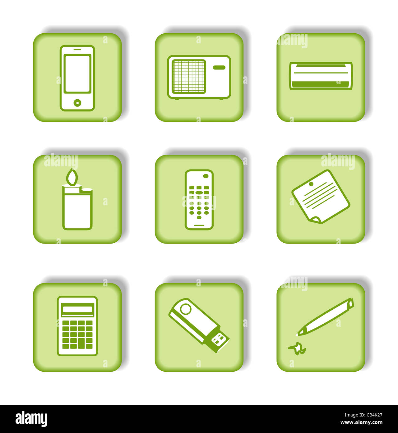 Mobile sticker Cut Out Stock Images & Pictures - Alamy