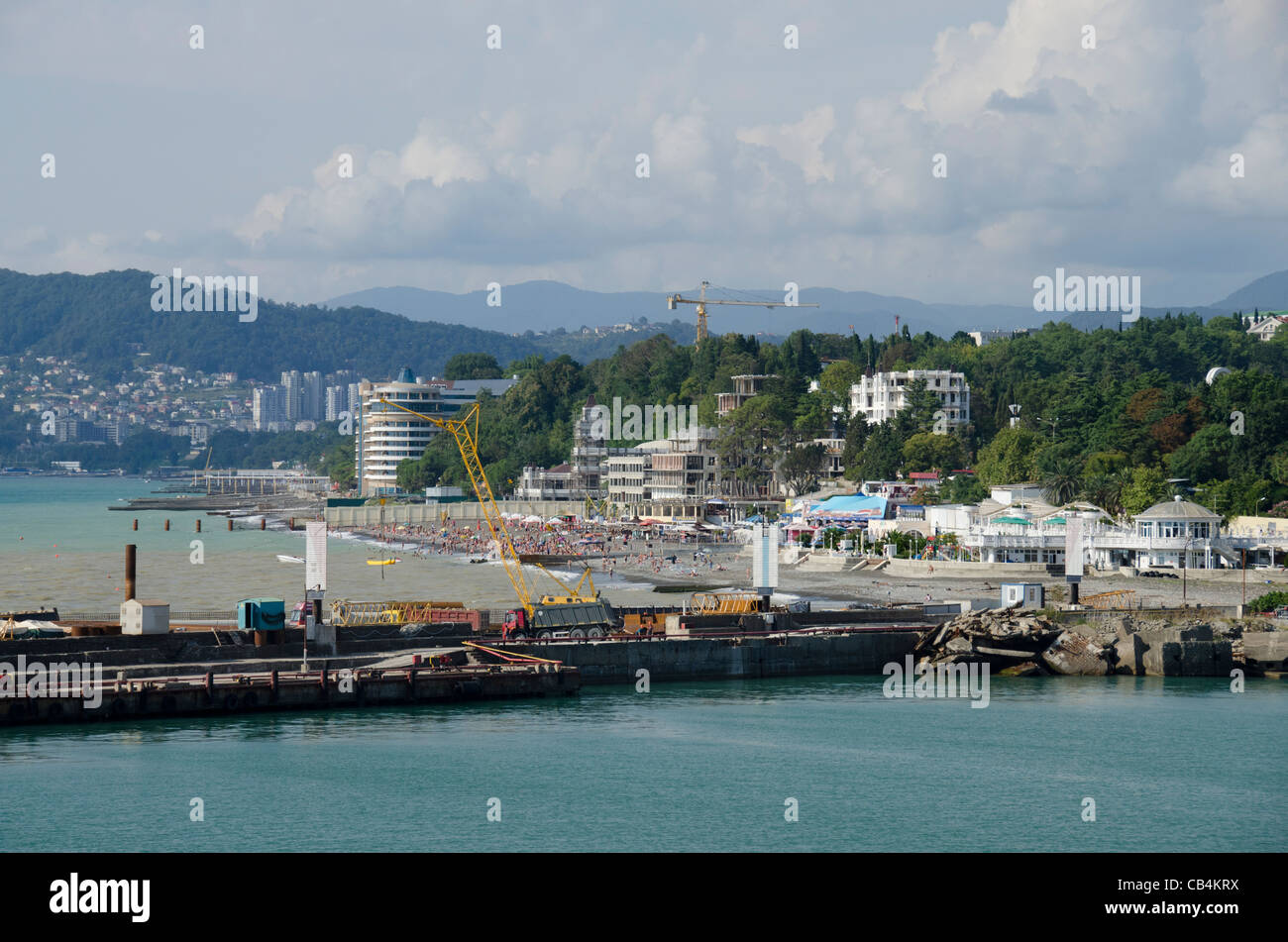 Seaside seaport and seaside beach hi-res stock photography and images ...