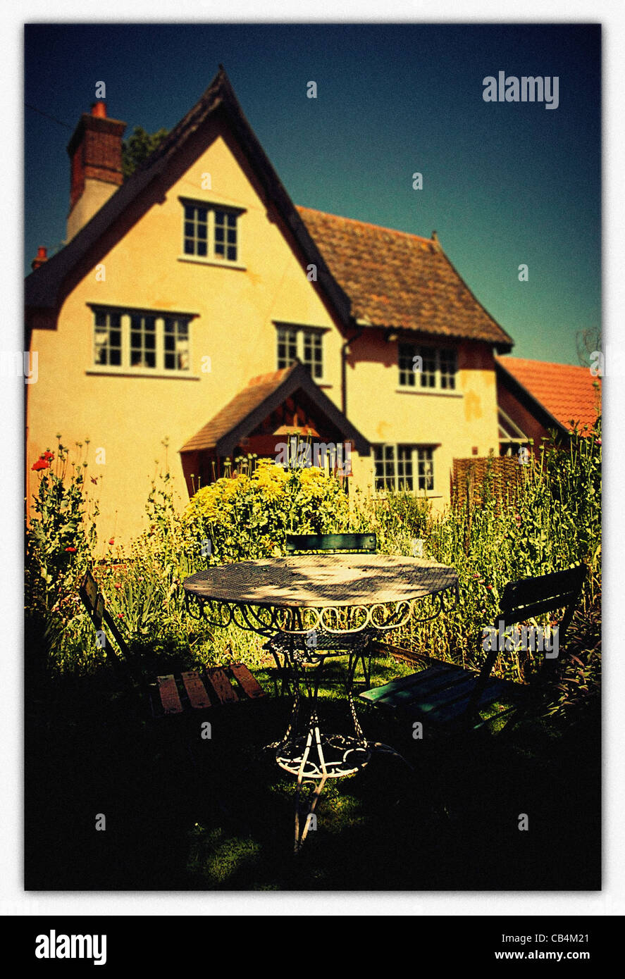 Old countryside house in Cut Out Stock Images & Pictures - Alamy