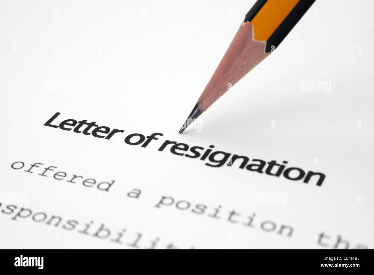 Resign emotion hi-res stock photography and images - Alamy