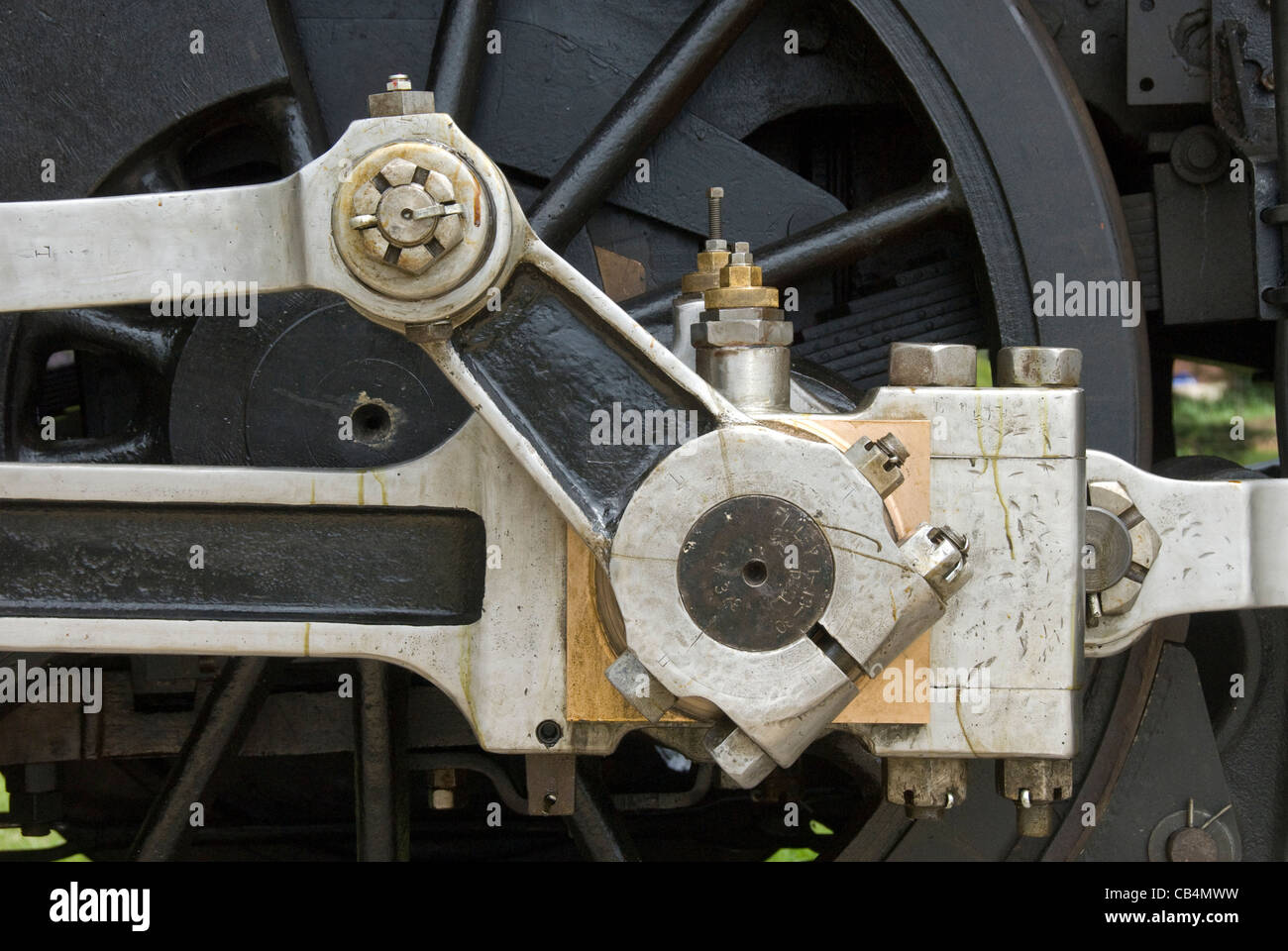 Steam locomotive wheel mechanism hi-res stock photography and images ...