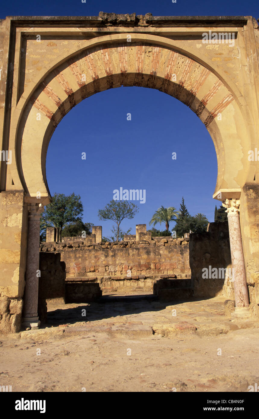 Mauresque remains of Medina Azahara, Córdoba, Spain Stock Photo - Alamy