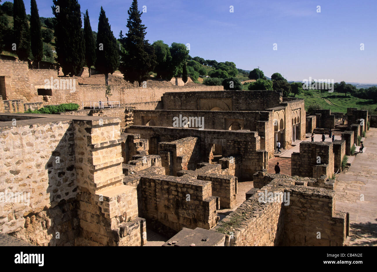 Mauresque remains of Medina Azahara, Córdoba, Spain Stock Photo - Alamy