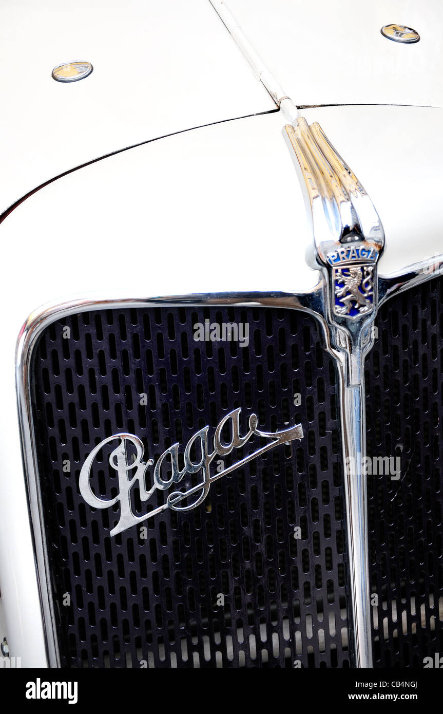 Prague, Czech Republic. Vintage Praga car Stock Photo - Alamy