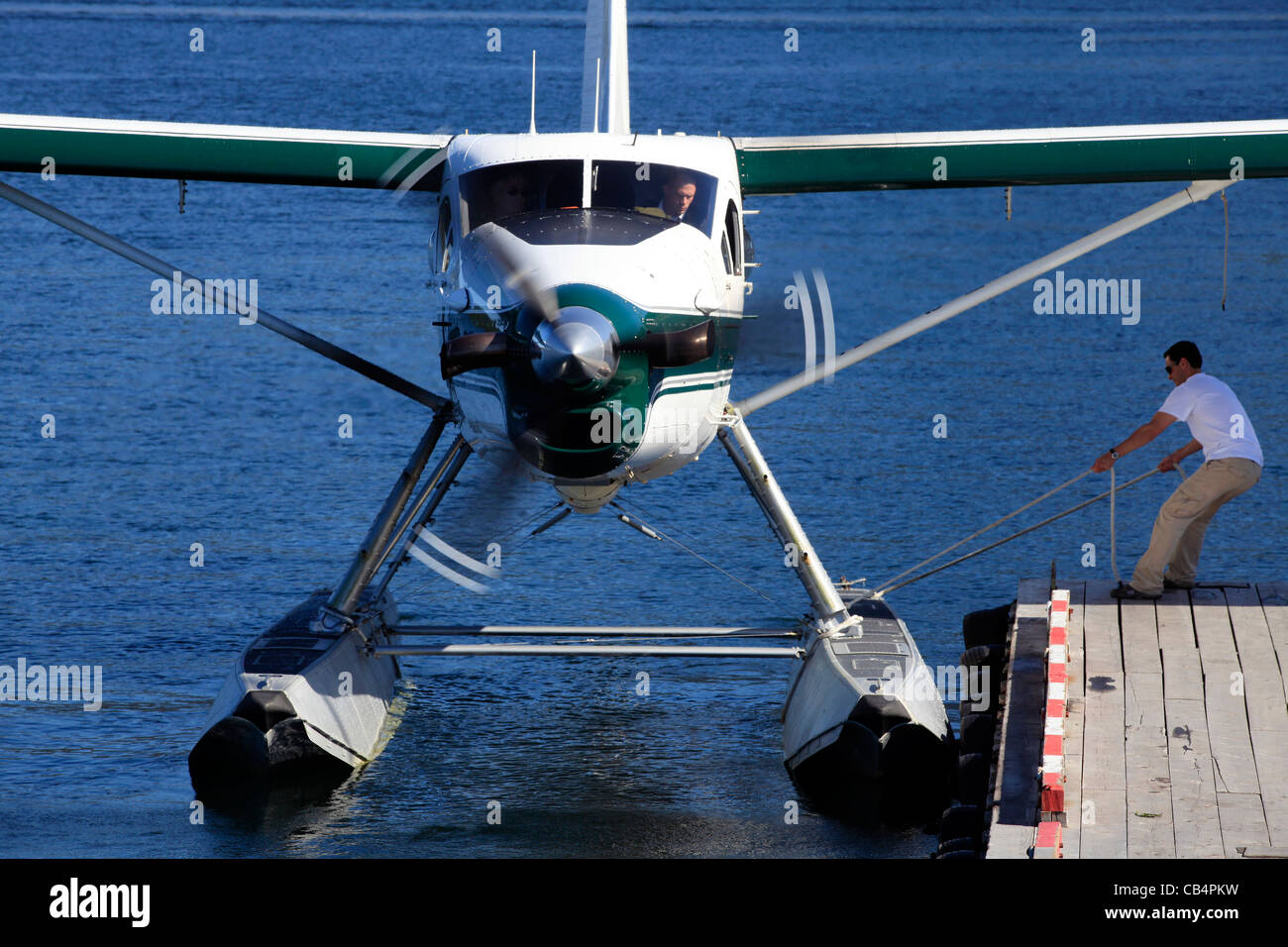 Floatplane seaplane dock hi-res stock photography and images - Alamy