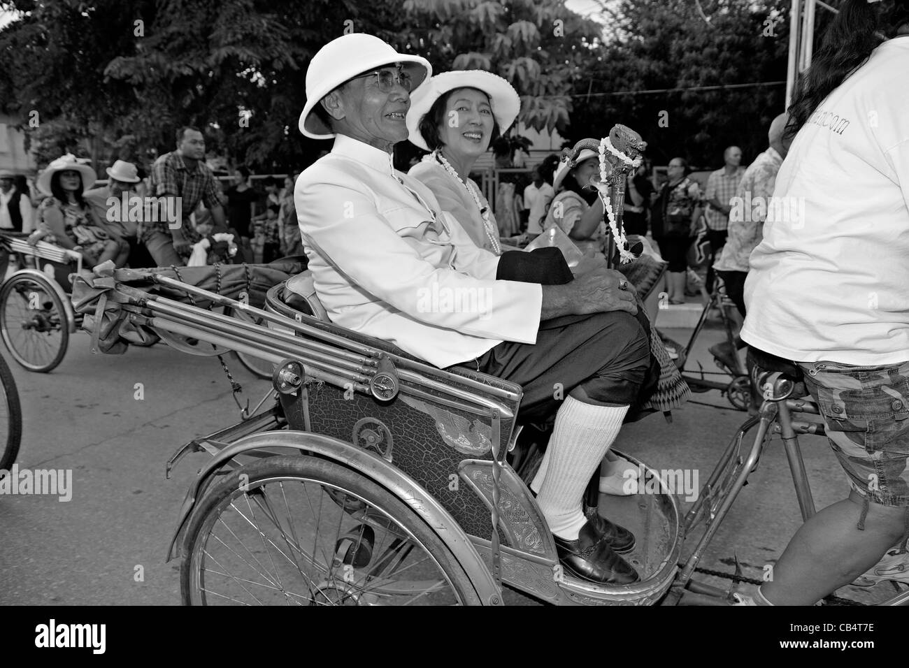Couple in procession Black and White Stock Photos & Images - Alamy