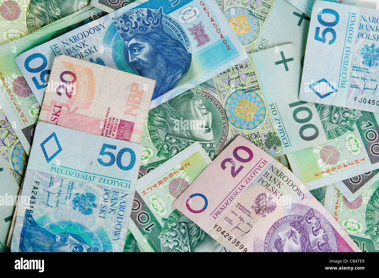 Money on white background Stock Photo - Alamy