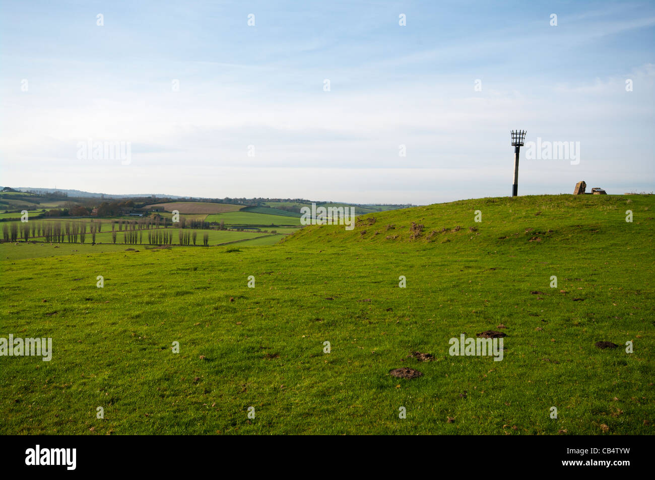 The East Sussex Countryside As Seen From Winchelsea UK rural Landscape ...