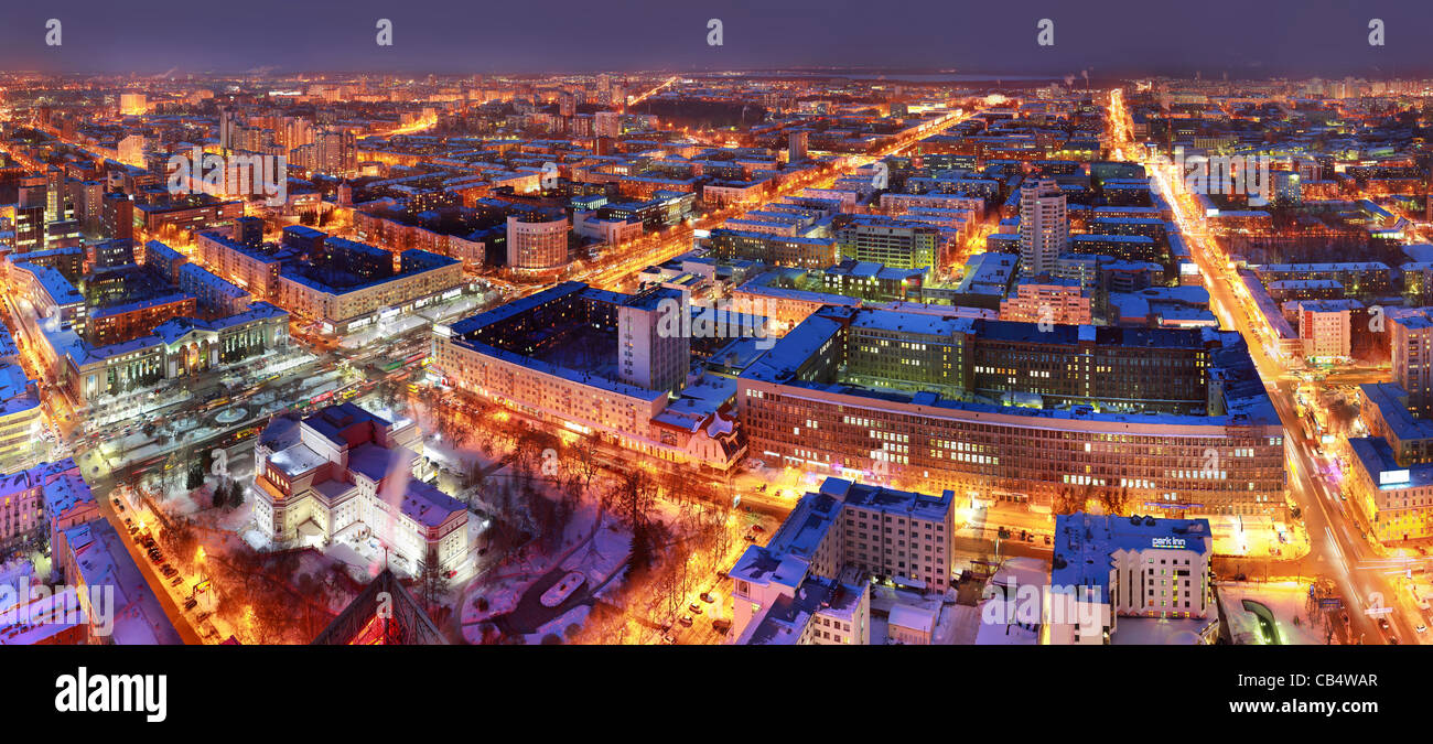 City panorama from above Stock Photo - Alamy
