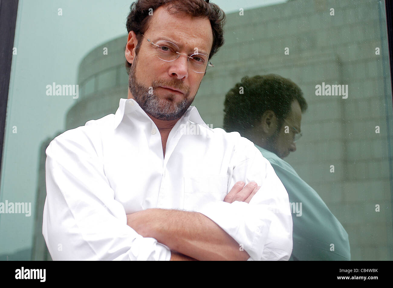 Juan Carlos Botero, Colombian writer and author, Barcelona, Spain Stock ...