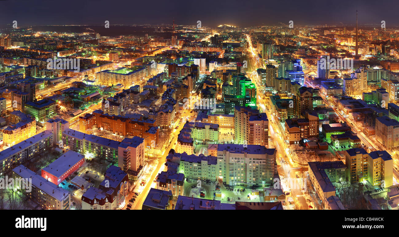 City panorama from above Stock Photo - Alamy