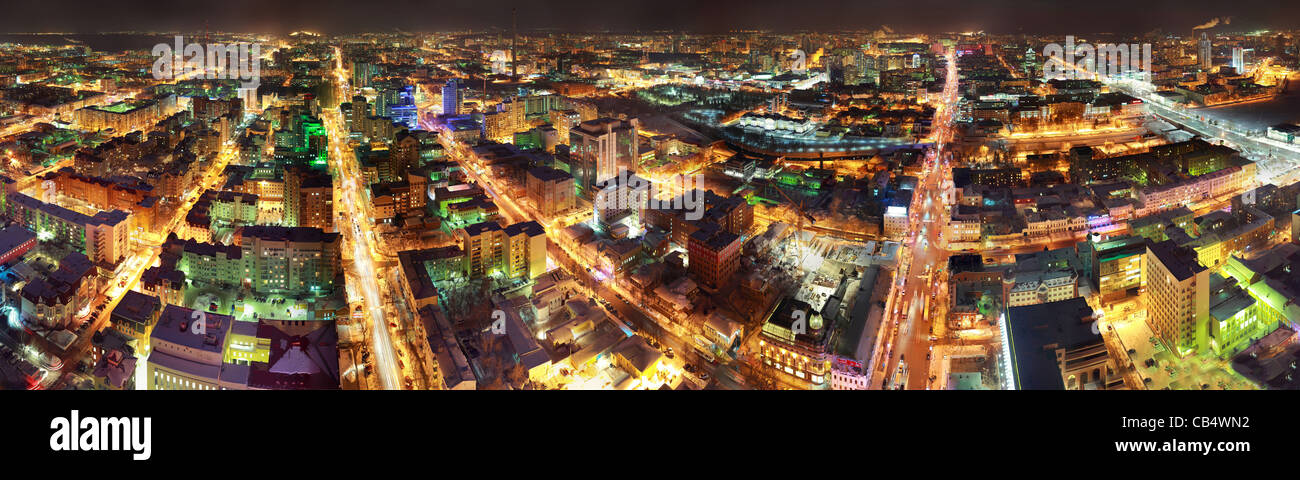 City panorama from above Stock Photo - Alamy