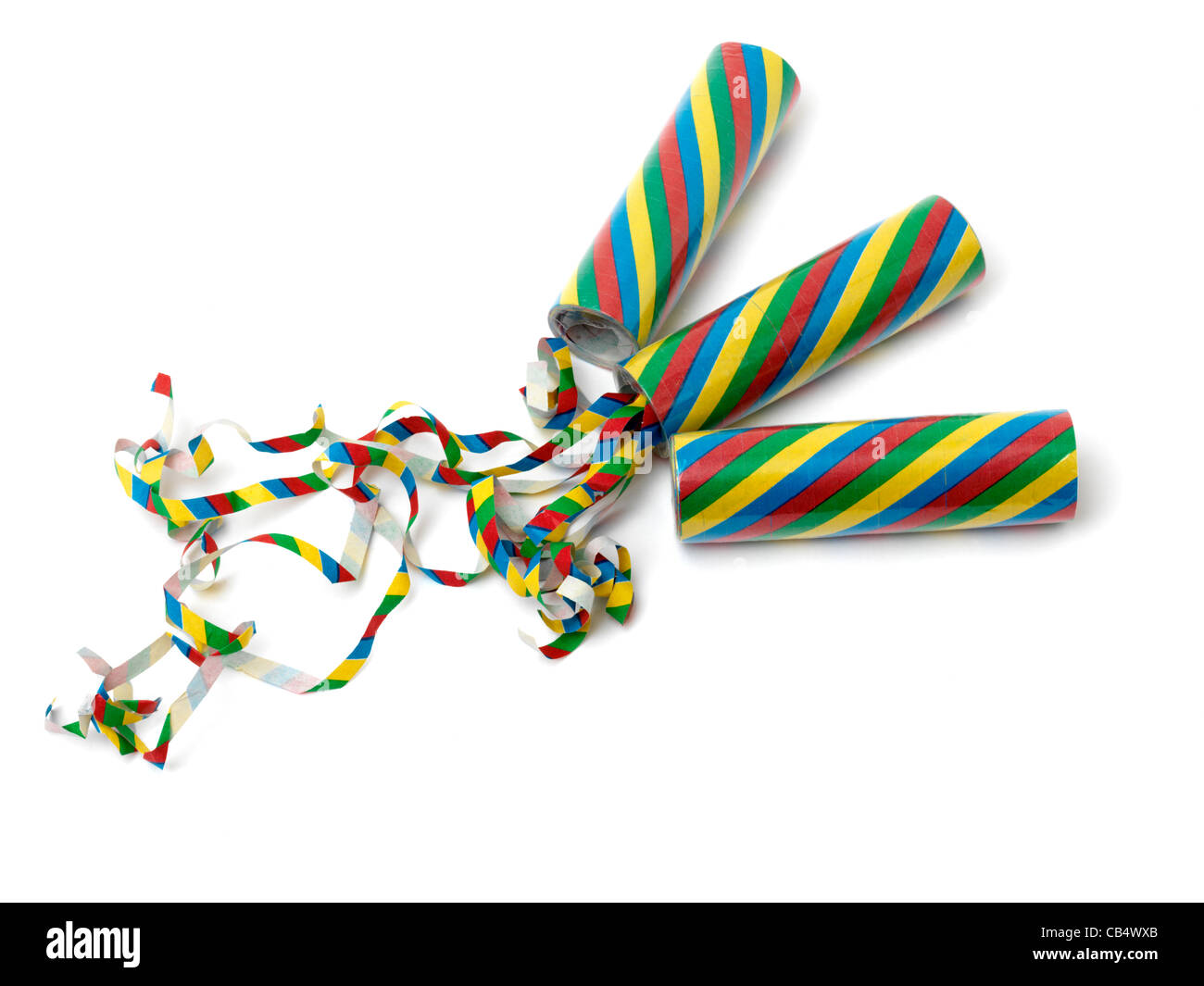 Three Packs Of Streamers Stock Photo - Alamy