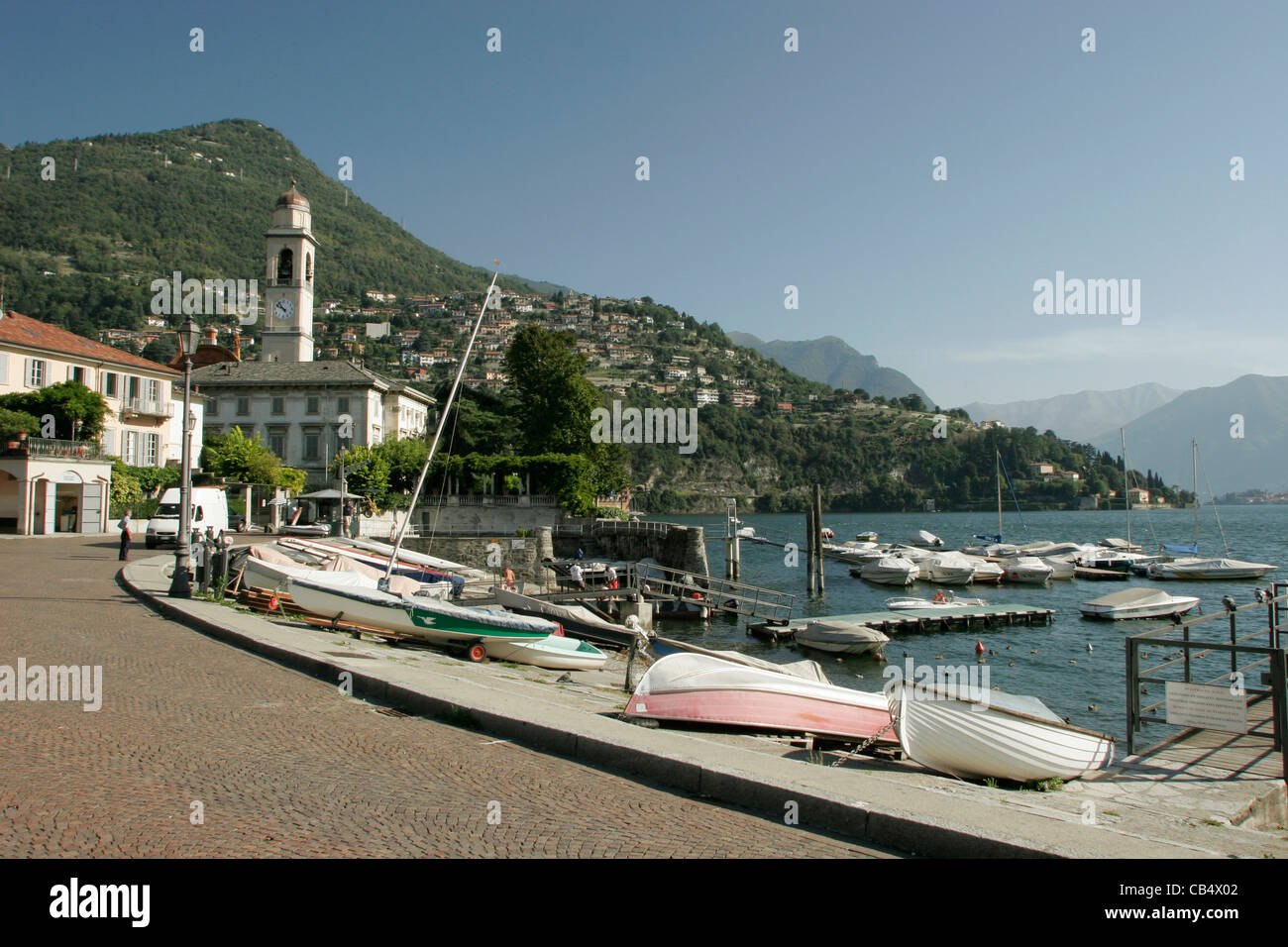 Cernobbio waterfront, Lake Como, Lombardy, Italy Stock Photo - Alamy