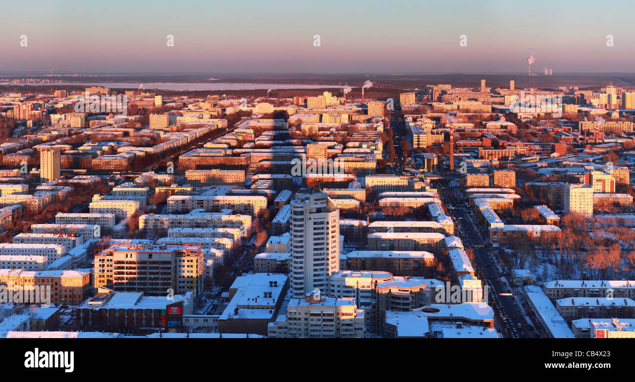 City panorama from above Stock Photo - Alamy