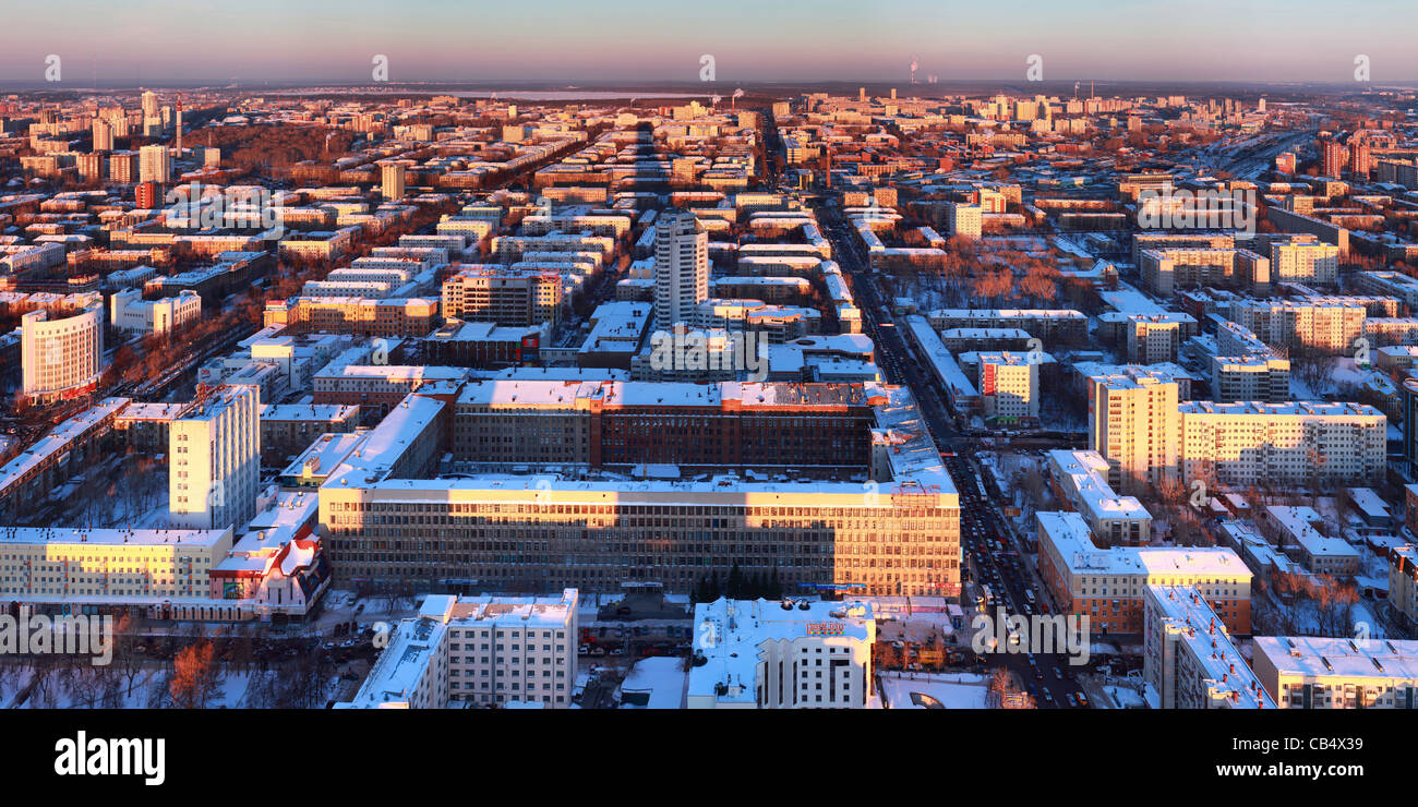City panorama from above Stock Photo - Alamy