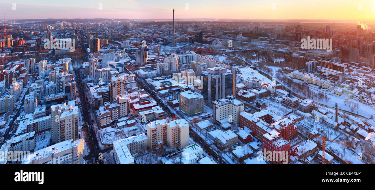City panorama from above Stock Photo - Alamy
