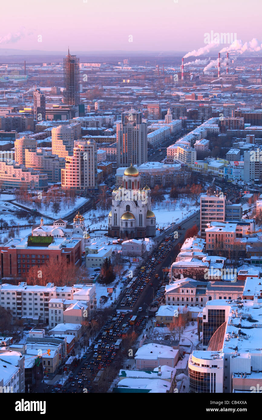 City panorama from above Stock Photo - Alamy