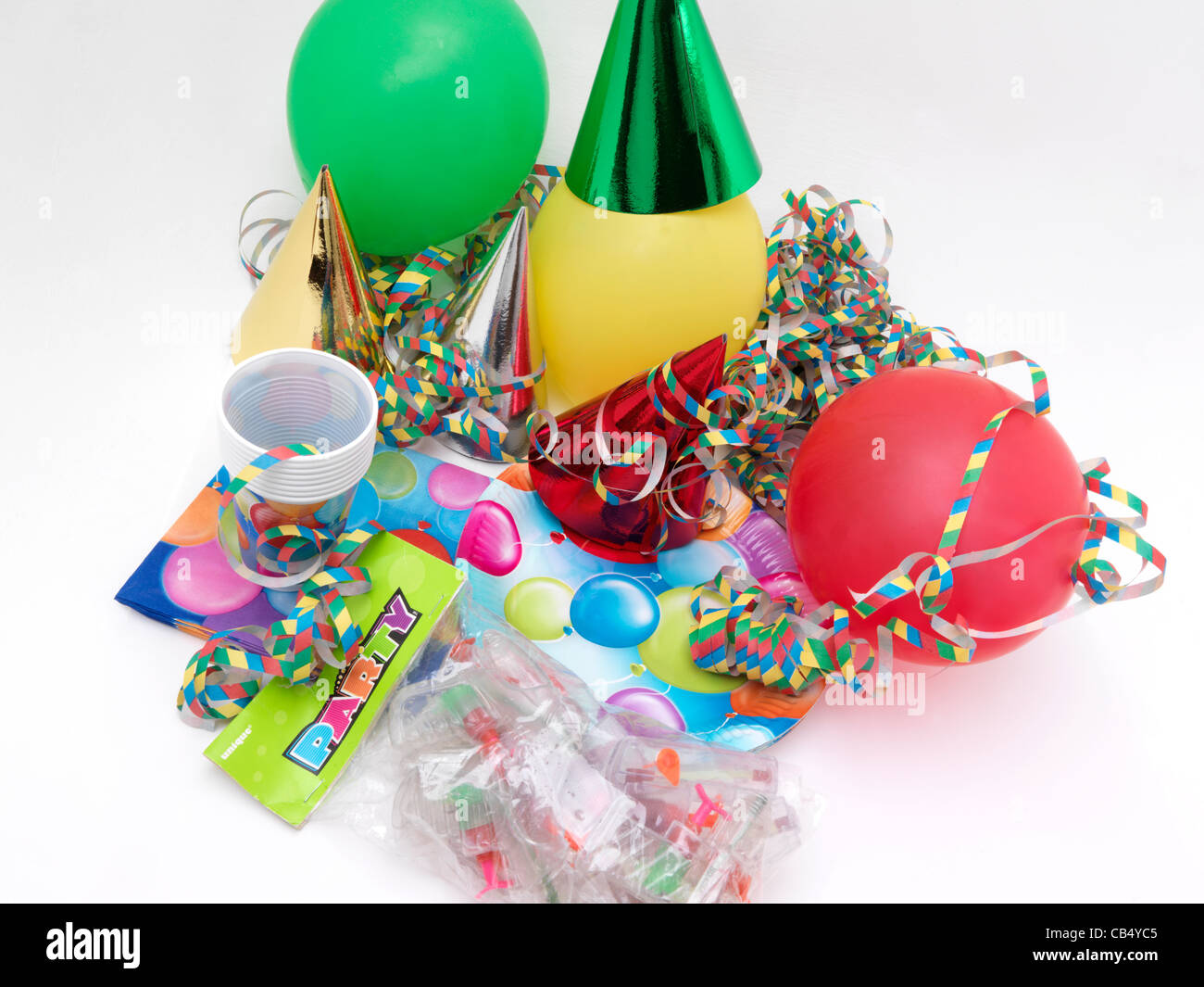 Balloons Streamers High Resolution Stock Photography and Images - Alamy