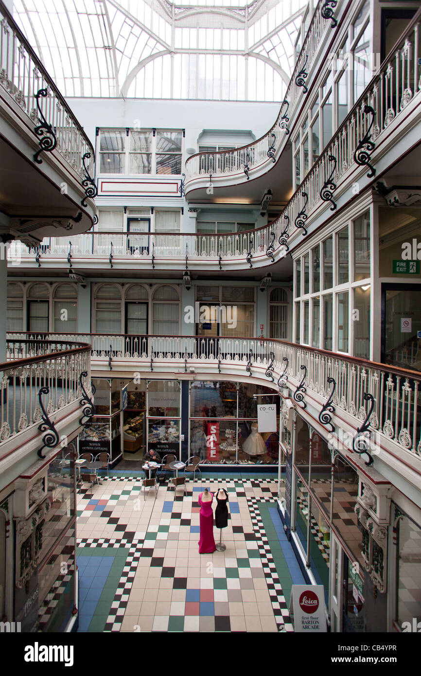 Barton Arcade Manchester Stock Photo - Alamy