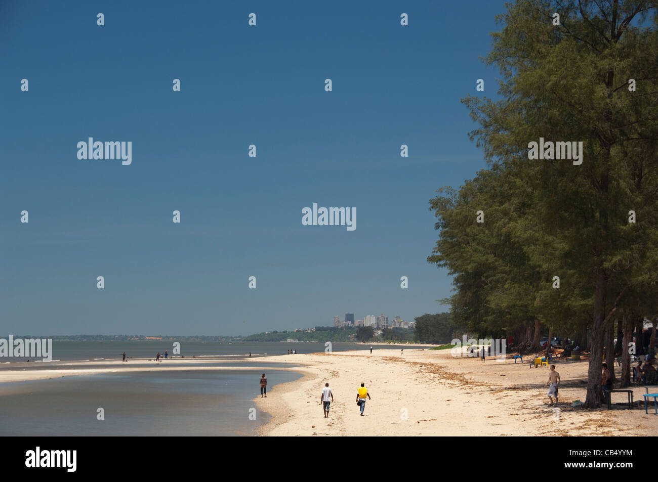 Indian seashore with person hi-res stock photography and images - Alamy