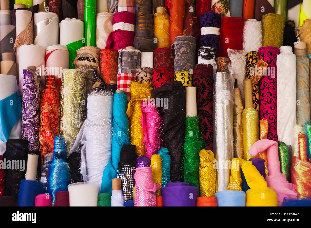Fabric Rolls High Resolution Stock Photography and Images - Alamy