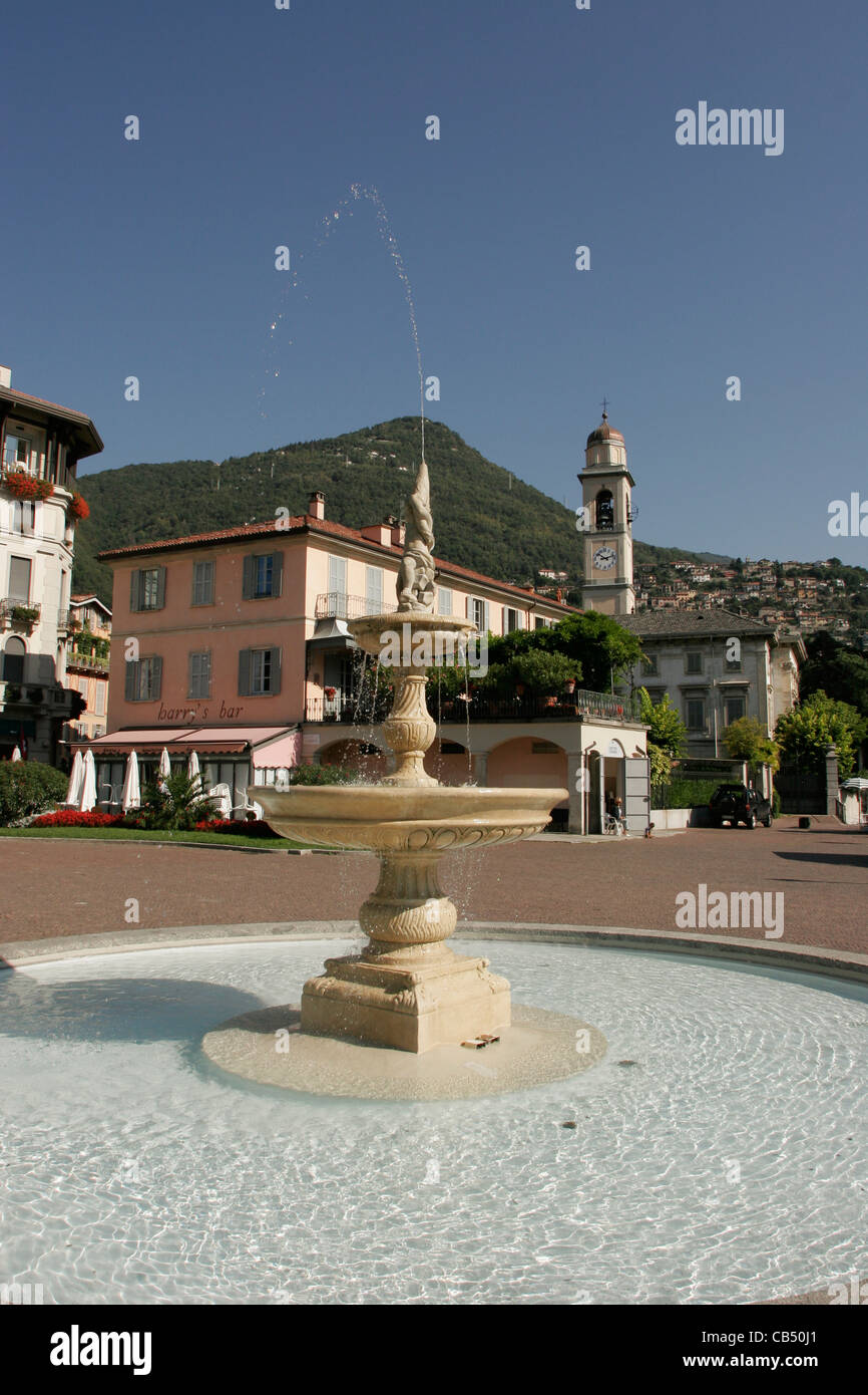 Water fountain, Cernobbio, Lake Como, Lombardy, Italy Stock Photo - Alamy