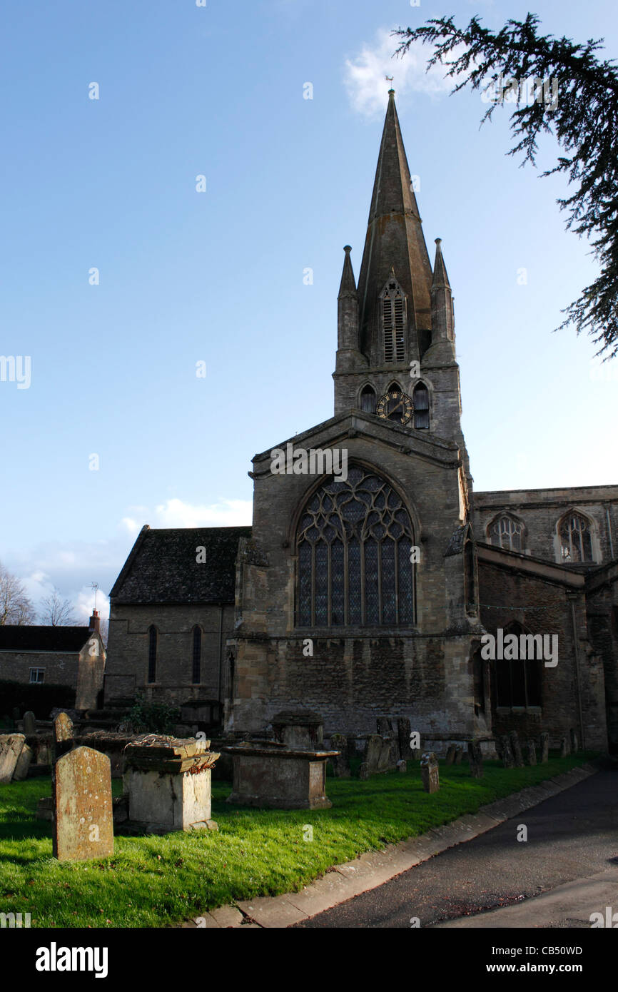 Church of St Mary's Witney Oxfordshire Stock Photo - Alamy
