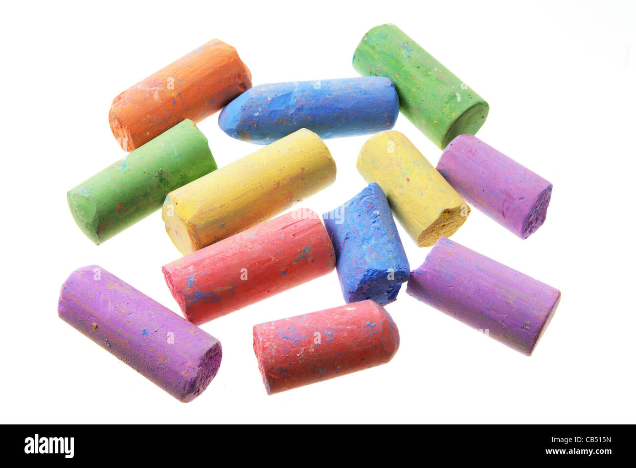 Chalks cutout Cut Out Stock Images & Pictures - Alamy