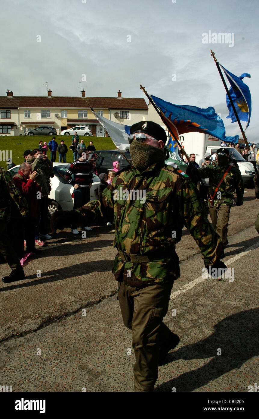 Members of the Real IRA attending 1916 Easter Rising commemoration in ...