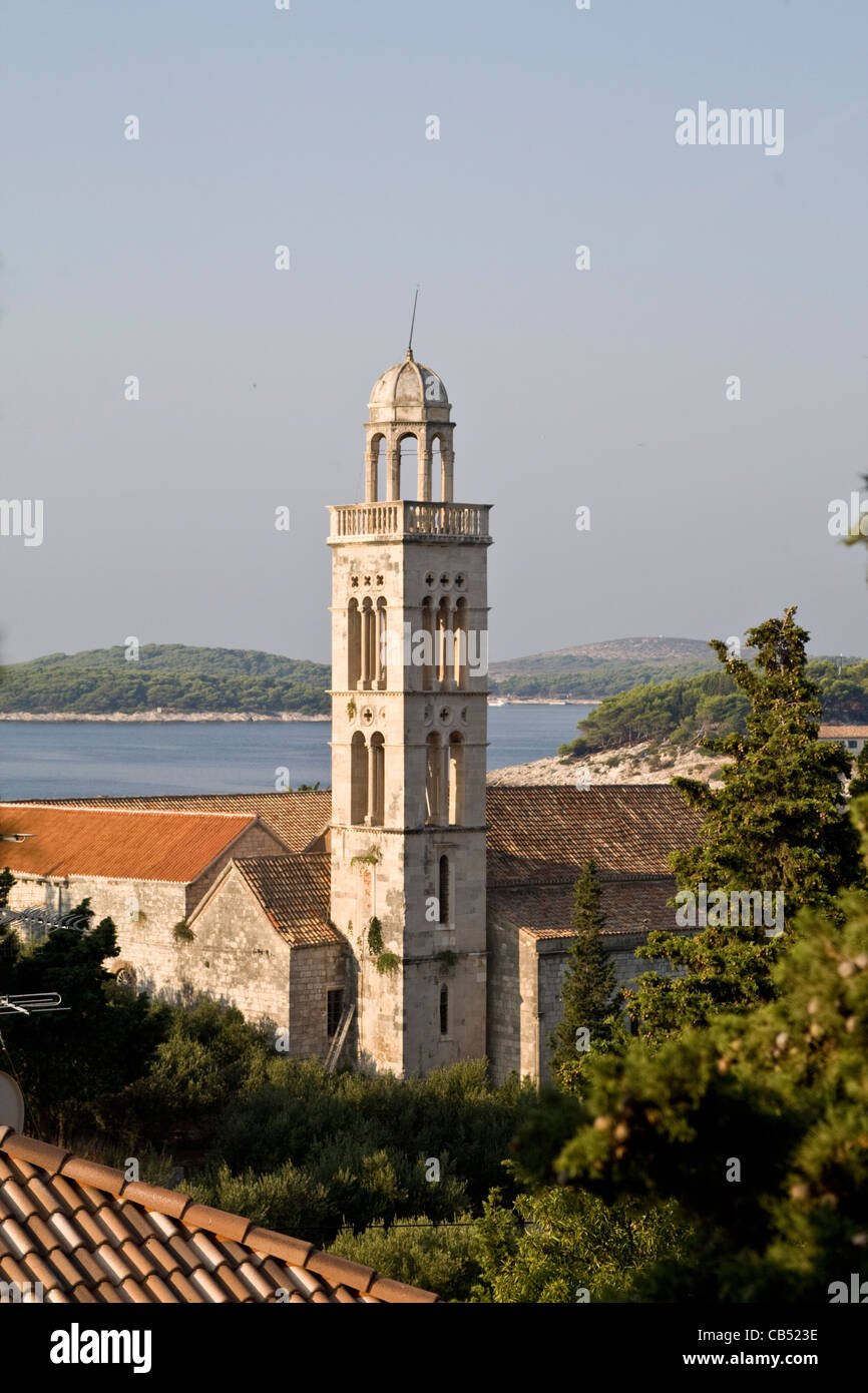 Franciscan Monastery in Hvar Town, Hvar Island, Croatia Stock Photo - Alamy