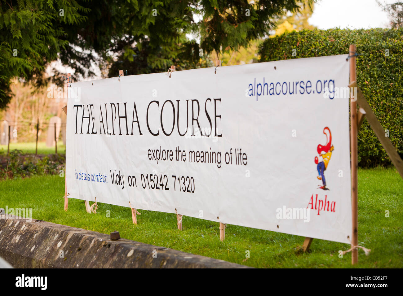 Alpha course hi-res stock photography and images - Alamy