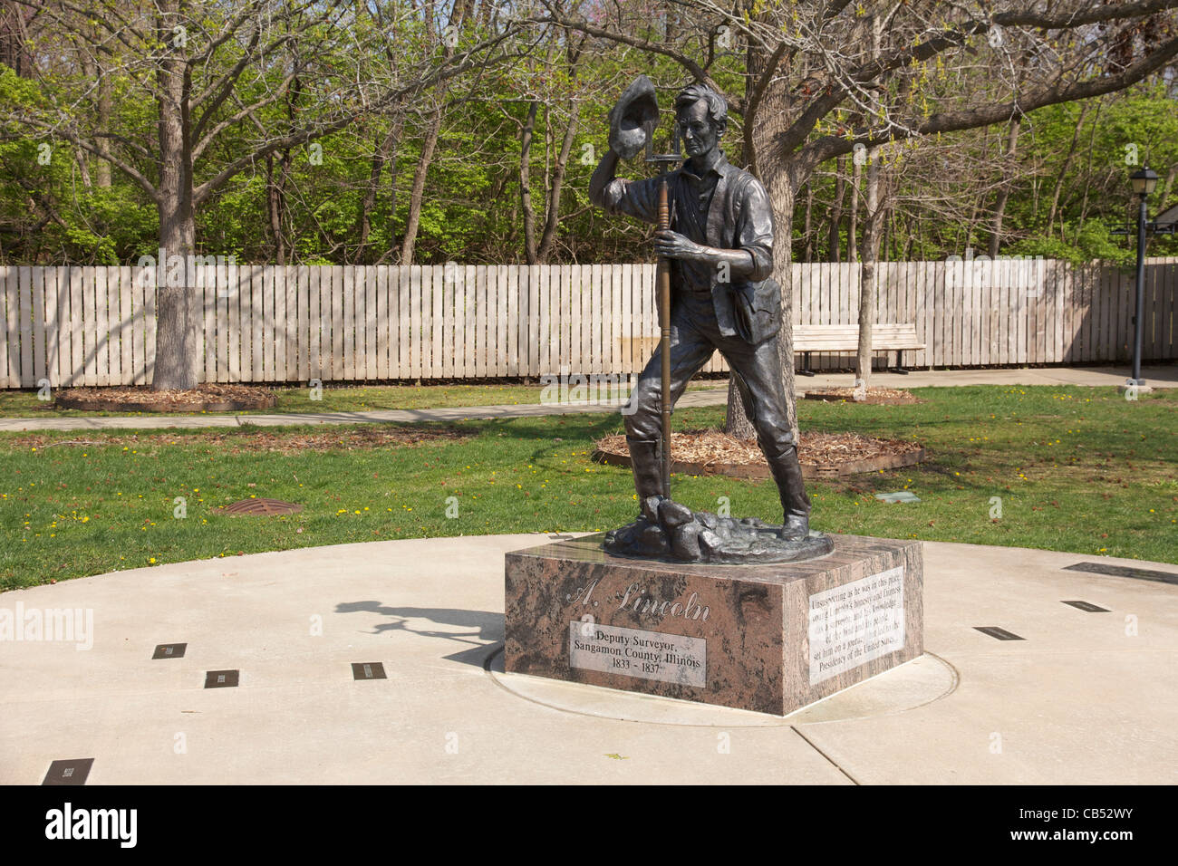 Statue abraham lincoln lincolns new hi-res stock photography and images ...