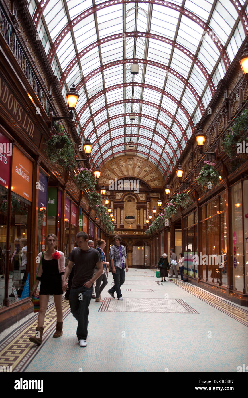 Central Arcade Newcastle Stock Photo - Alamy