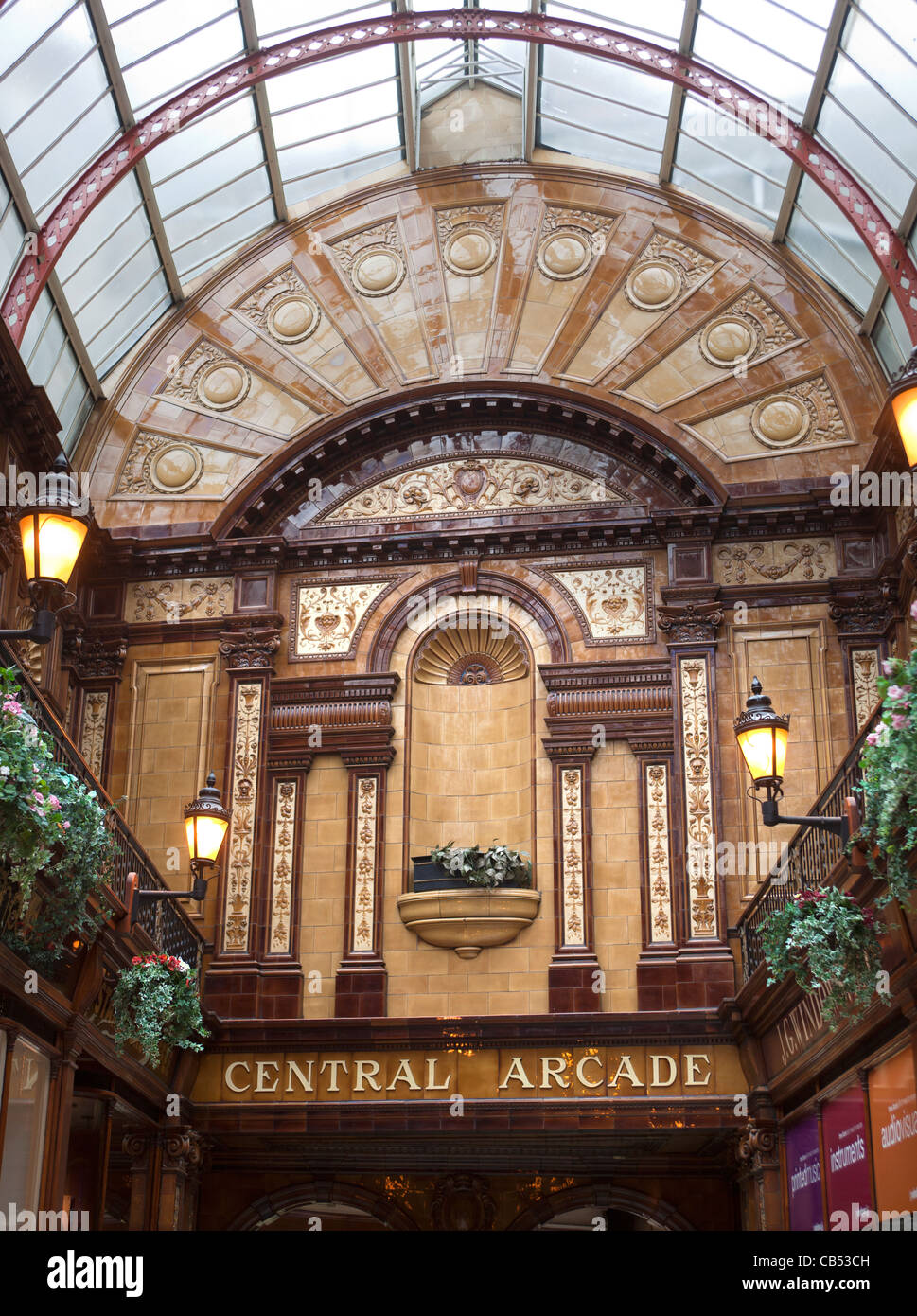 Central Arcade Newcastle Stock Photo - Alamy