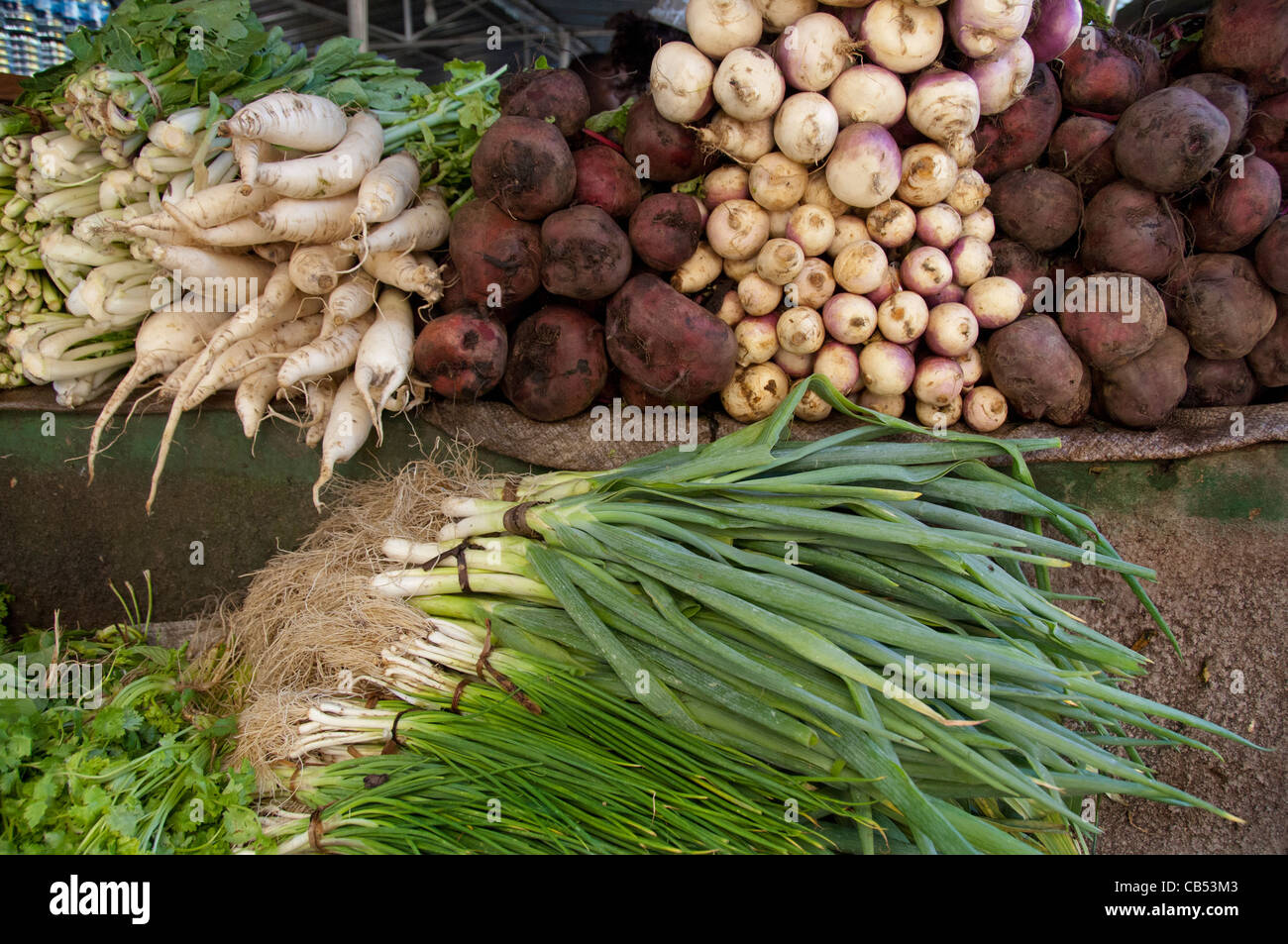 Africa, Mozambique. Capital city of Maputo, Municipal City Market (aka ...