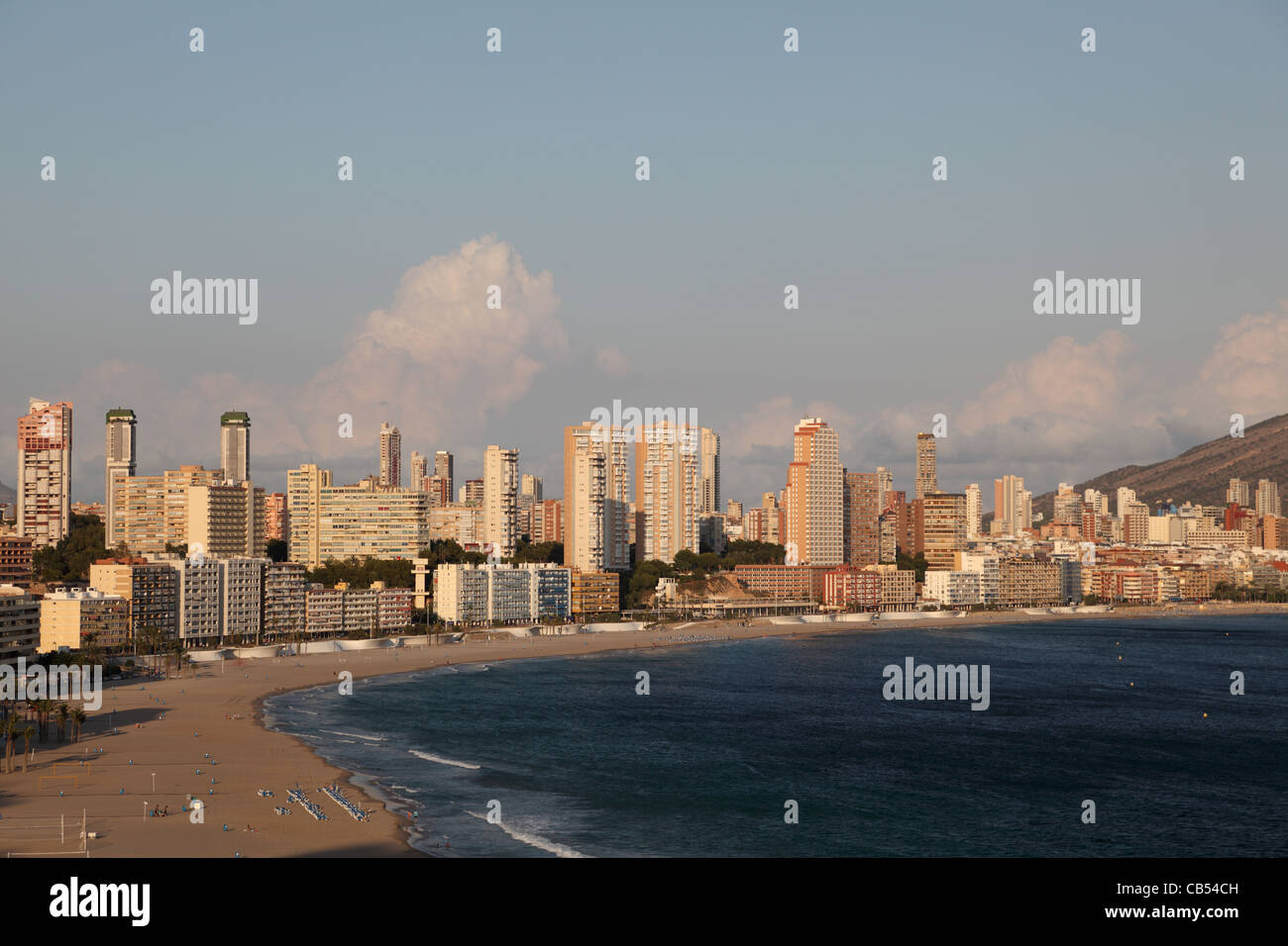 Spanish beach resort hi-res stock photography and images - Alamy
