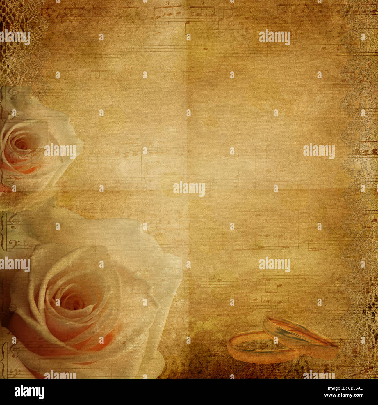 vintage beautiful wedding background Stock Photo - Alamy