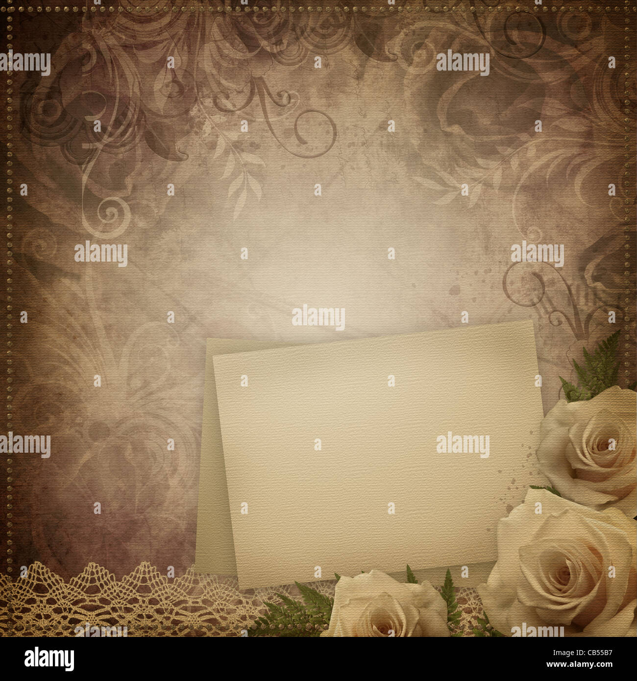 vintage beautiful wedding background Stock Photo - Alamy