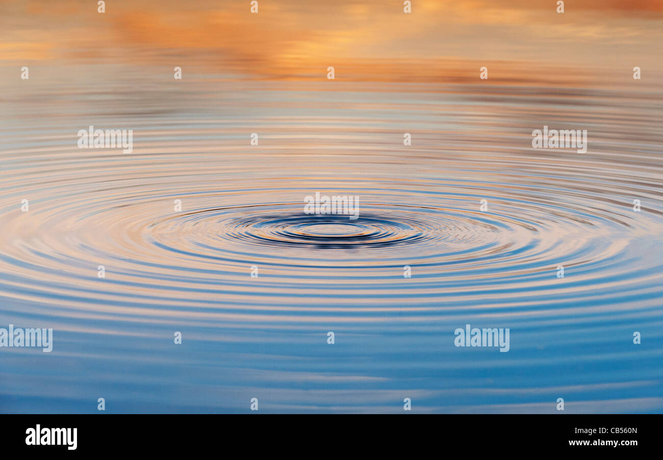 Colourful water ripple hi-res stock photography and images - Alamy