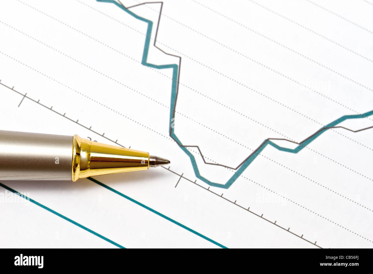 Background of business graph Stock Photo - Alamy