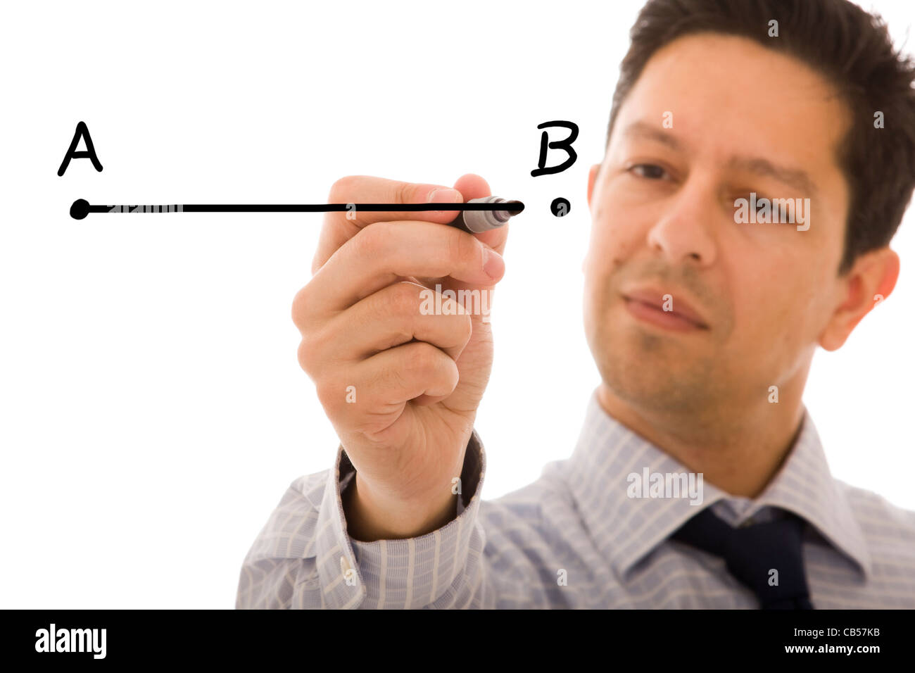 Drawing a line hi-res stock photography and images - Alamy