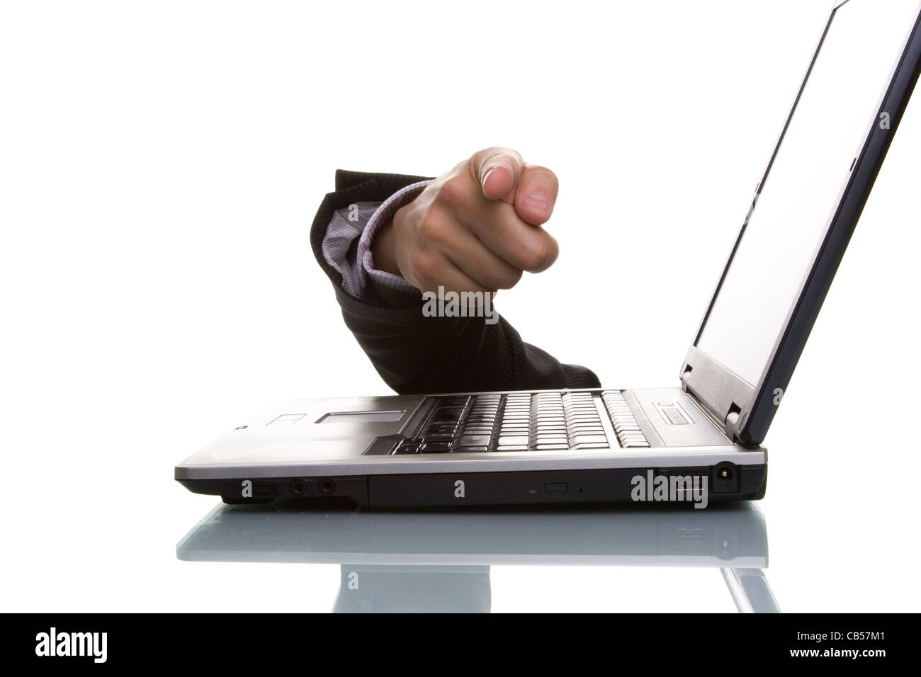 Student pointing over there hi-res stock photography and images - Alamy