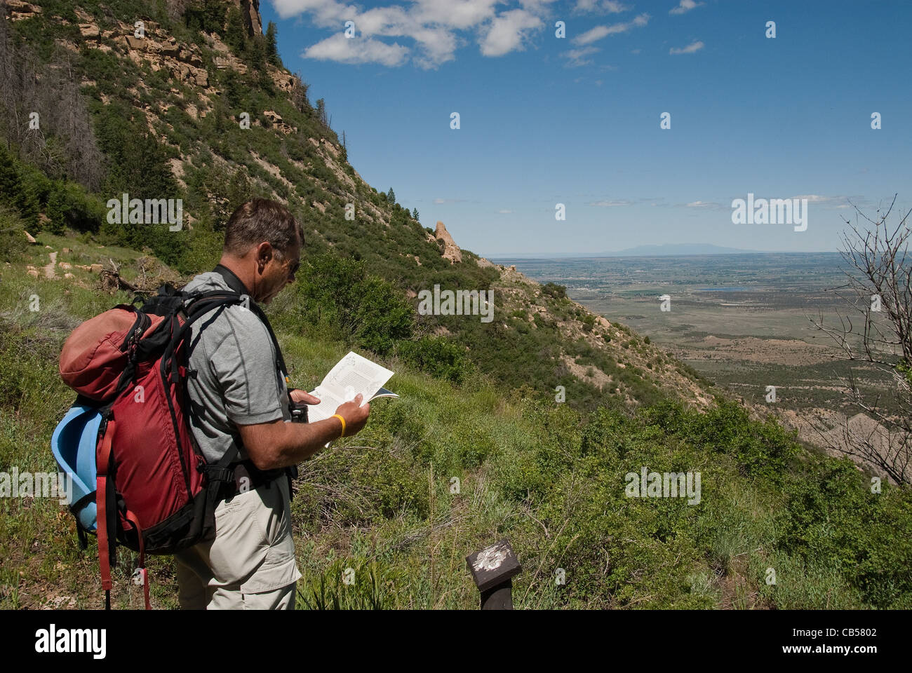 Mesa verde knife edge trail hi-res stock photography and images - Alamy