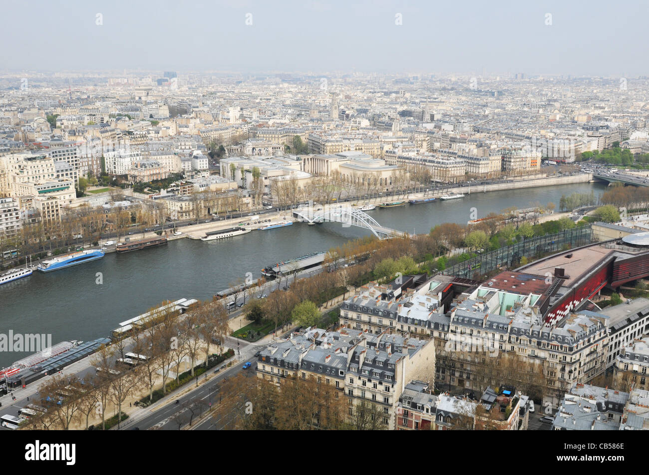 Aerial view of Paris, France Stock Photo - Alamy