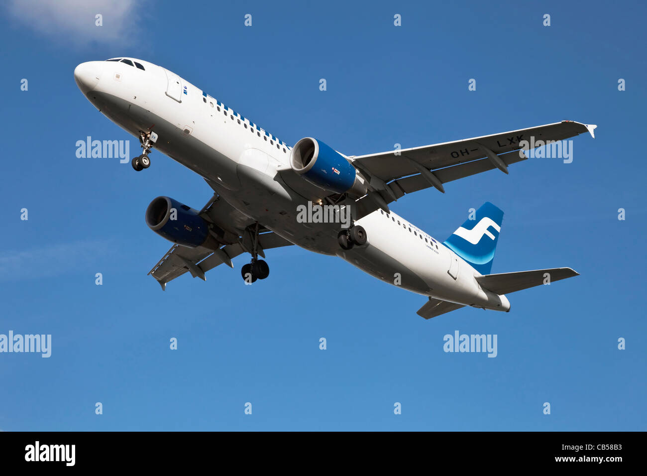 An Airbus A320 of the Finnish airline - Finnair Stock Photo - Alamy