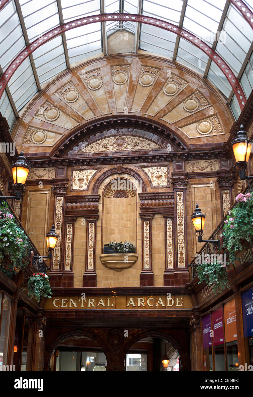 Central Arcade Newcastle Stock Photo - Alamy
